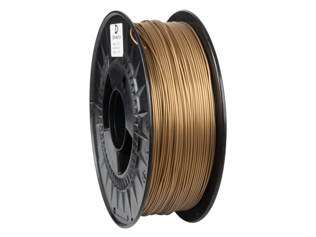 Filament 3DPower Basic PLA 1.75mm Gold 1kg Gold | Filaments \ PLA ...