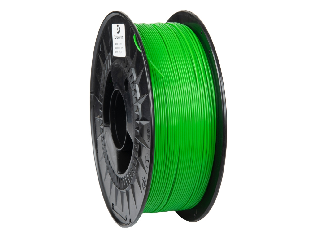 Filament 3DPower Basic PLA 1.75mm Light Green 1kg Light Green ...