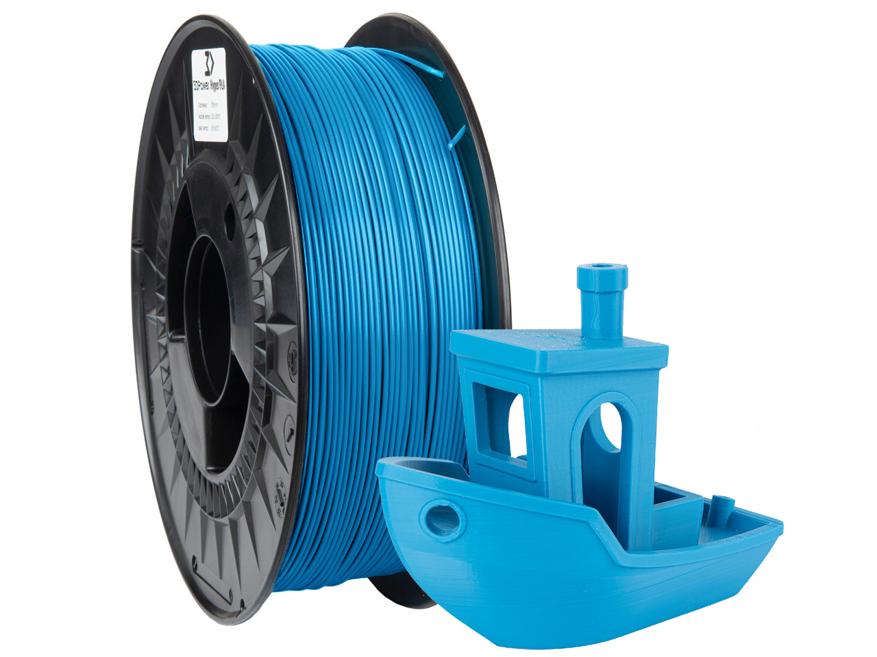 Filament 3DPower Hyper Speed PLA 1.75mm Water Blue 1kg Water Blue ...