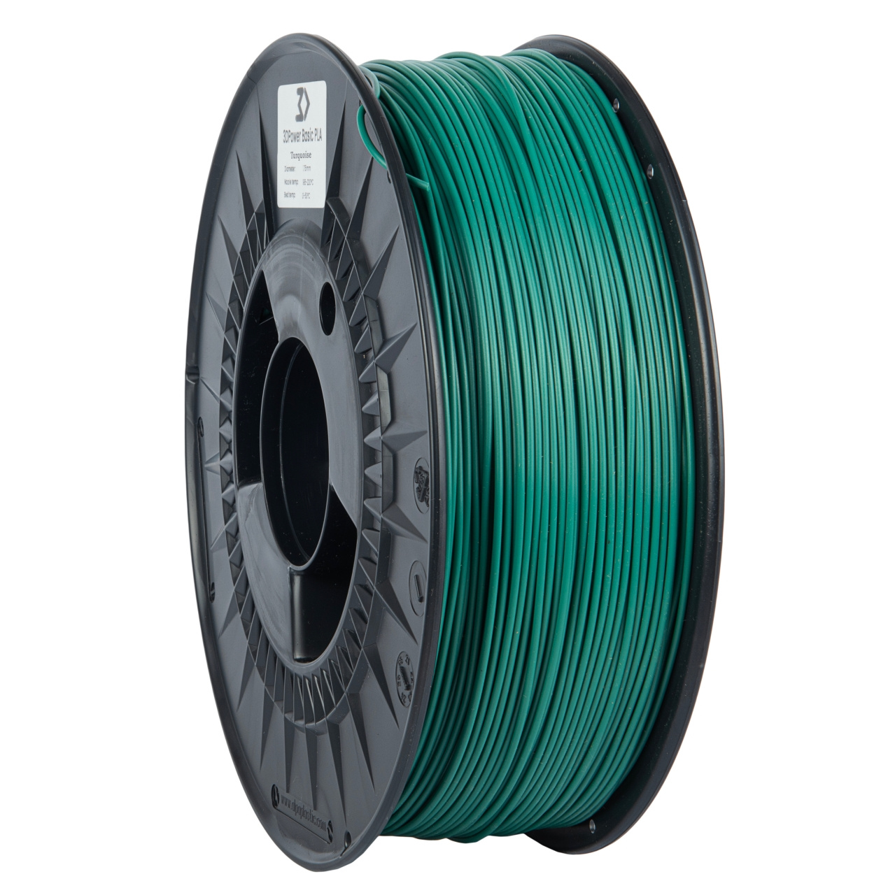 Filament 3DPower Basic PLA 1.75mm Turquoise 1kg Turquoise | Filaments ...