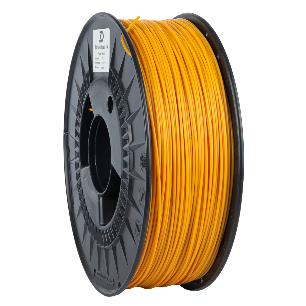 Filament 3DPower Basic PLA 1.75mm Amber Yellow 1kg Amber Yellow ...