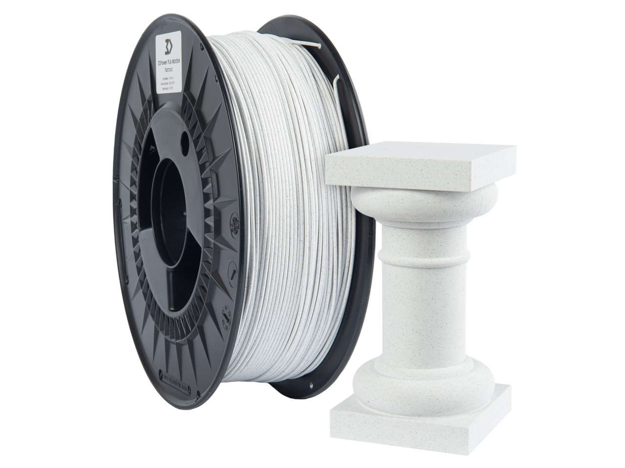Filament 3DPower PLA Marble 1.75mm Marmour 1kg Marmour | Filaments ...