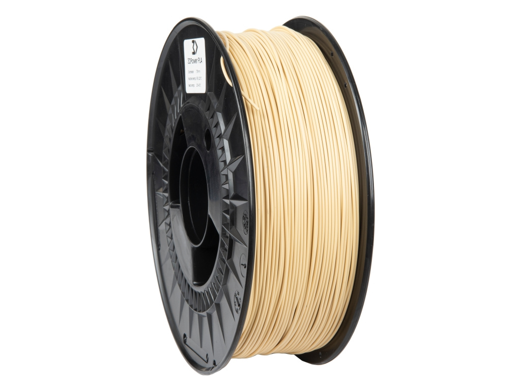 Filament 3DPower Basic PLA 1.75mm Beige 1kg Beige | Filaments \ PLA ...