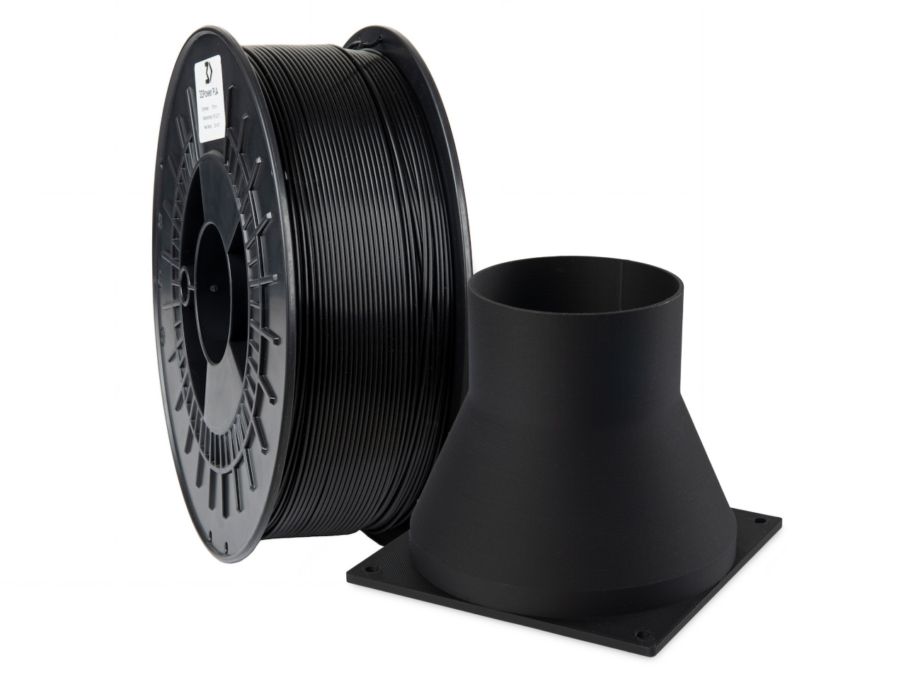 Filament 3DPower PLA HT 150 1.75mm Black 1kg Black | Filaments \ PLA \ PLA HT150 | – 3DPower ...